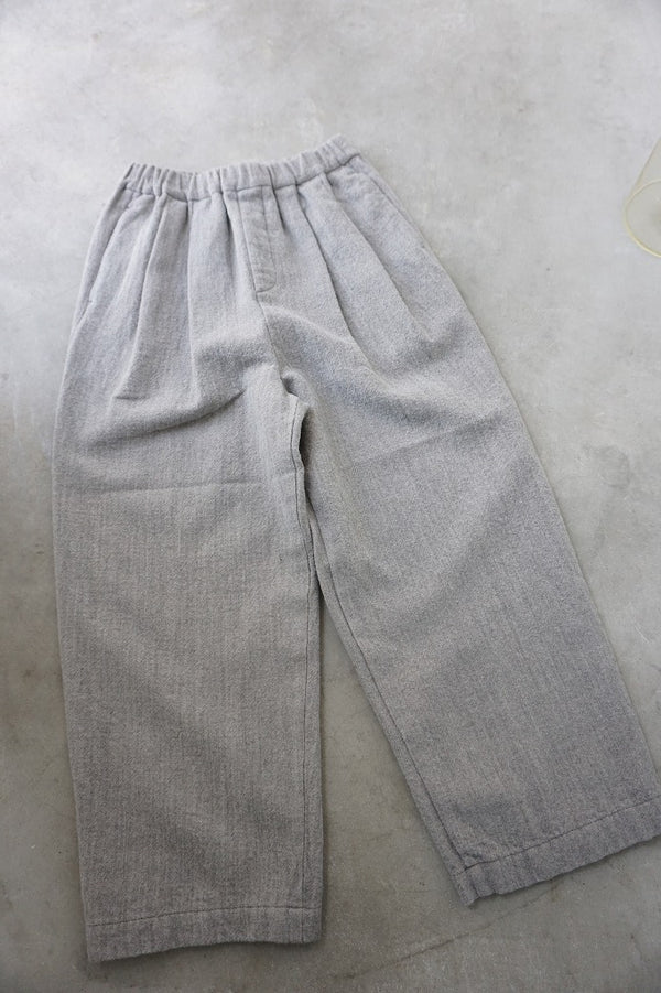 TRAVAIL MANUEL(トラバイユマニュアル) ウールリネンミルド2タック