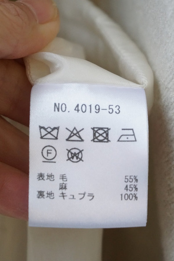 TRAVAIL MANUEL(トラバイユマニュアル) ウールリネンミルドラ